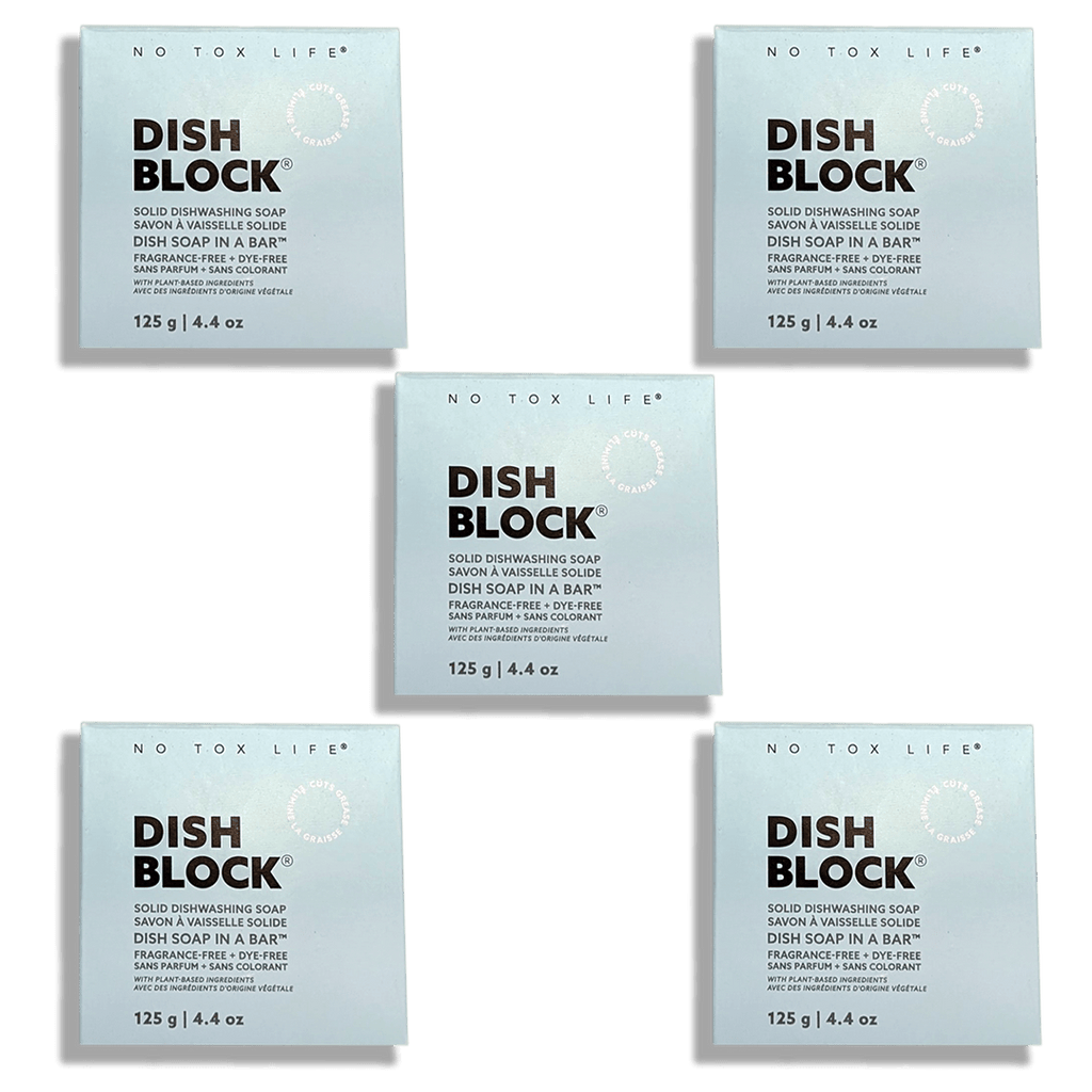 Zero Waste Dish Washing Block- Looks & Works Great, No Plastics, Vegan ...