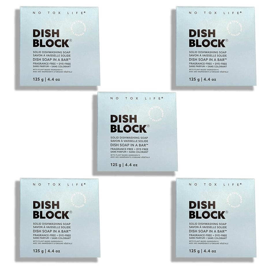 Zero Waste Dish Washing Block- Looks & Works Great, No Plastics, Vegan ...