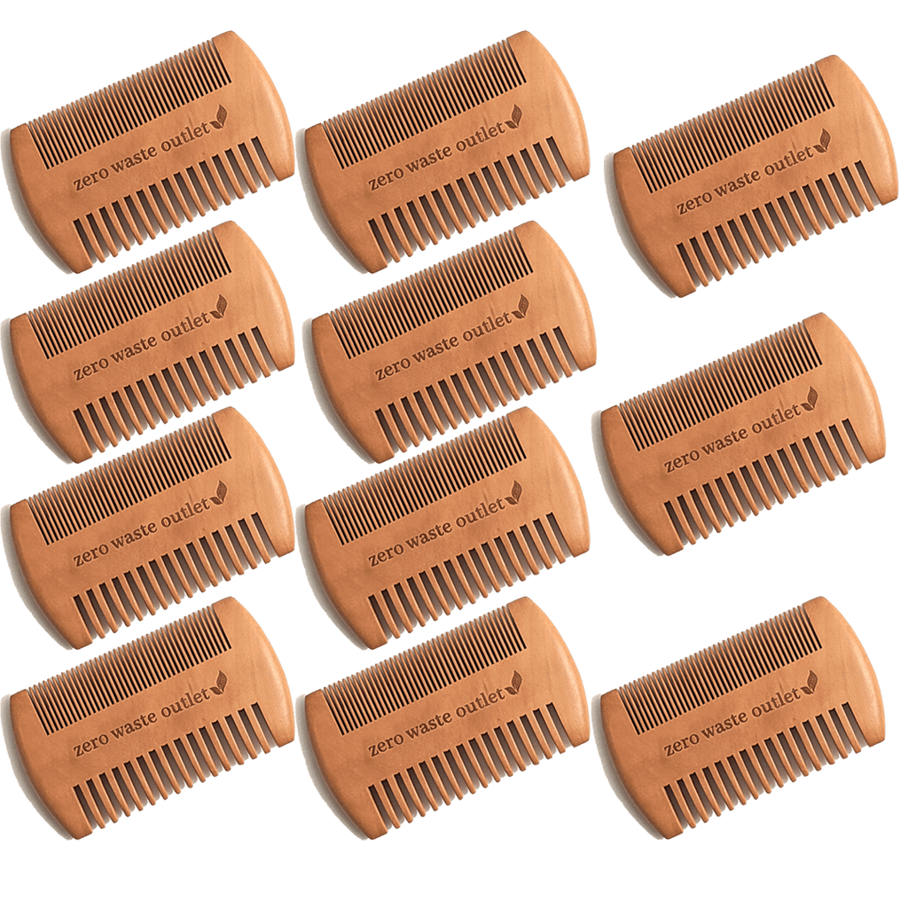 Pear Wood Pocket Comb - Plastic-Free - Zero Waste Outlet